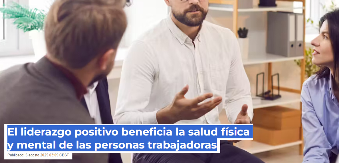 The Conversation: El liderazgo positivo beneficia la salud física y ...